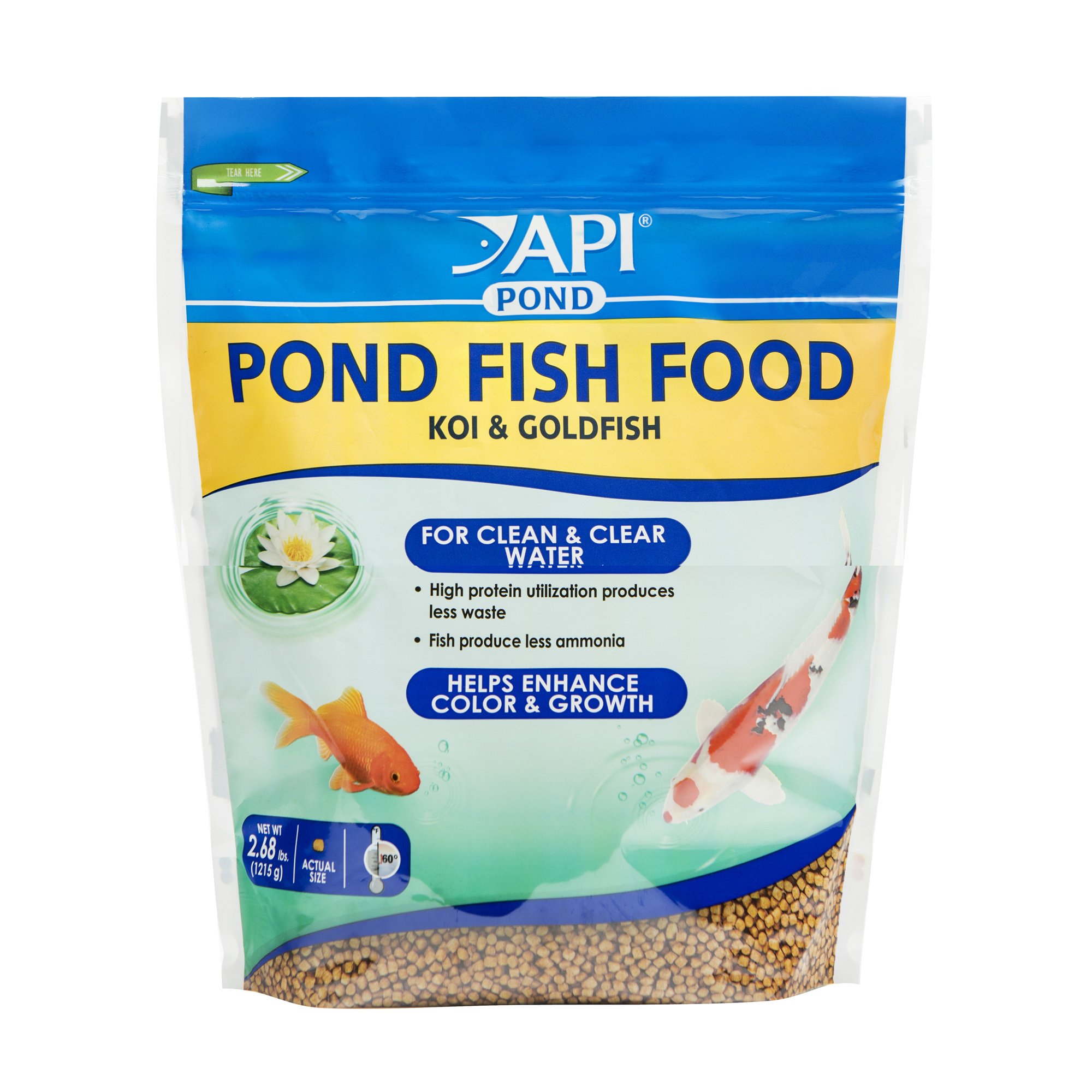 API POND FISH FOOD Pond Fish Food 2.68-Pound Bag