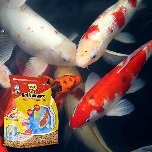 TetraPond Koi Vibrance Soft Sticks, Floating Pond Food, 2.42 Pounds