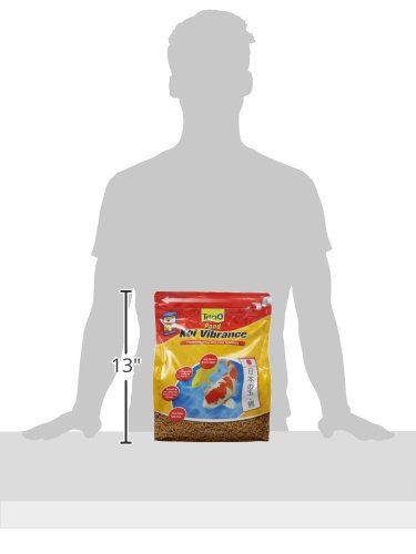 TetraPond Koi Vibrance Soft Sticks, Floating Pond Food, 2.42 Pounds