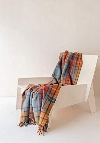 The Tartan Blanket Co. Recycled Wool Blanket Buchanan Antique Tartan (59" x 75")