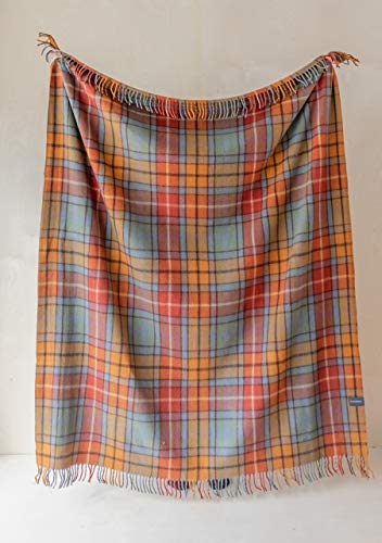 The Tartan Blanket Co. Recycled Wool Blanket Buchanan Antique Tartan (59" x 75")