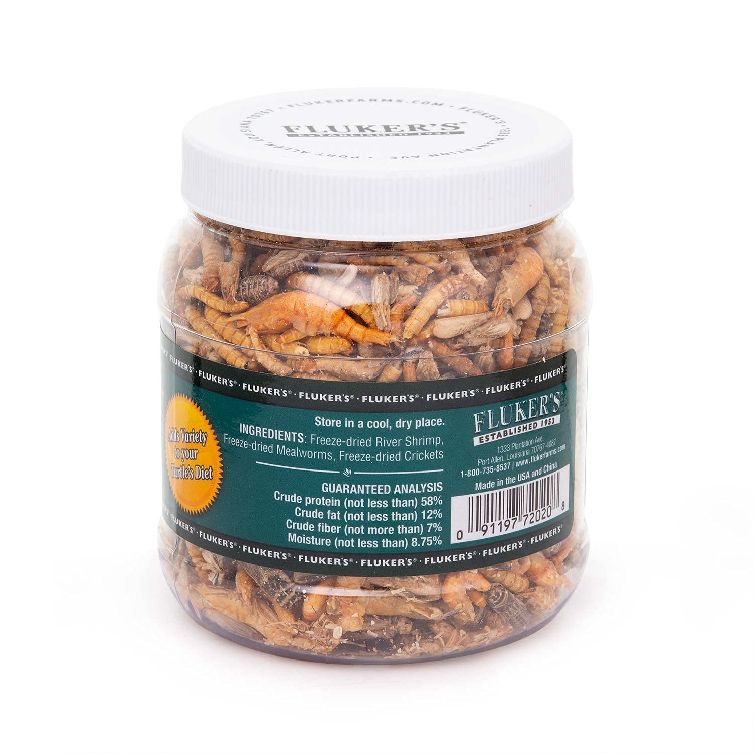 Tetra ReptoMin Floating Turtle Food and Fluker Labs Aquatic Turtle Treats