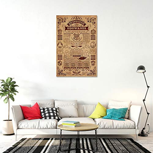 Harry Potter - Movie Poster/Print (Quidditch at Hogwarts) (Size: 24 inches x 36 inches)