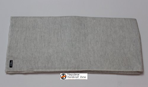 Himalayan Cashmere Throw,Natural Cashmere Blanket 54" x 108",Hand Made in Nepal