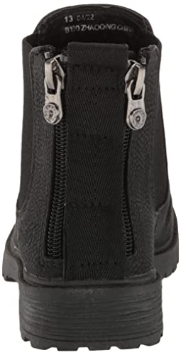 Blowfish Malibu Kids Girls Redsen-k Chelsea Boot, Black Saddlerock, 2 Little Kid