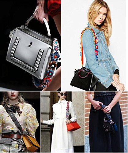 Simple Style Short Unadjustable Replacement Strap Handbags Strap Shoulder Strap PU Leather Strap for Handbags Purse Bag