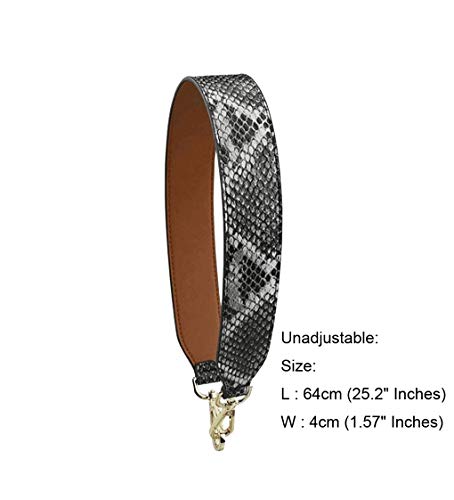 Simple Style Short Unadjustable Replacement Strap Handbags Strap Shoulder Strap PU Leather Strap for Handbags Purse Bag