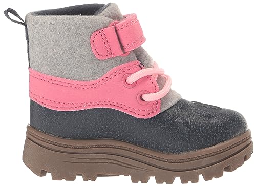 Carter's Kids New Boot, Pink, 4 US Unisex Toddler