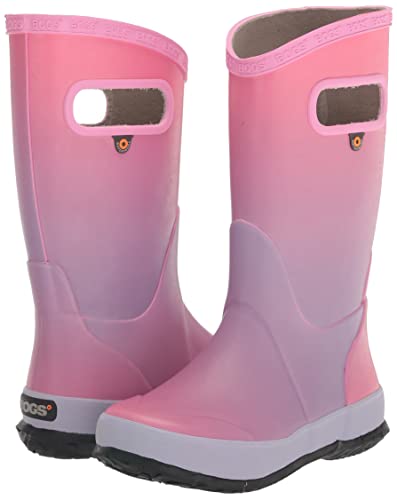 BOGS Girl's Rain Boots Ombre (Toddler/Little Kid/Big Kid) Pink Multi 5 Big Kid M