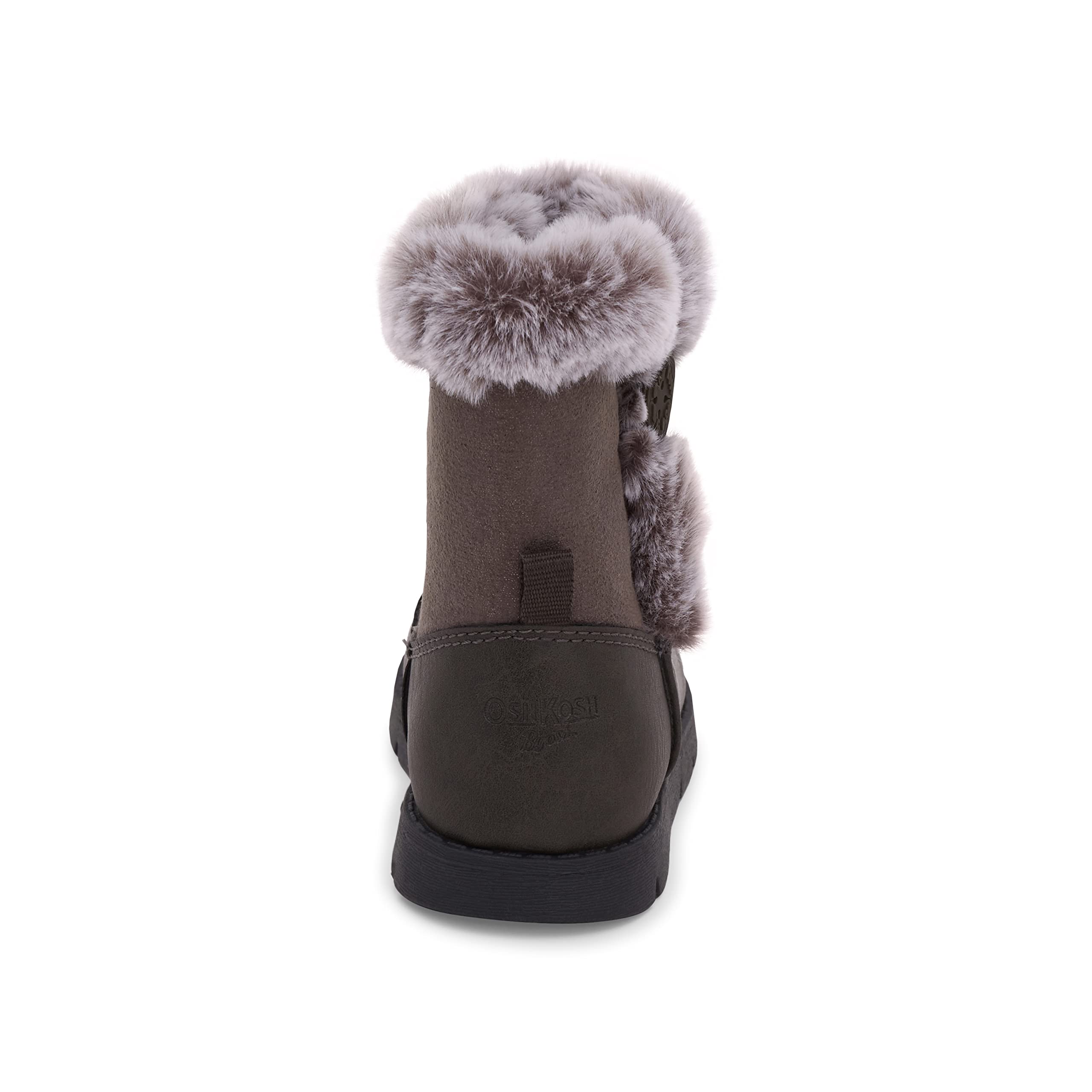 OshKosh B'Gosh Girls Siberian Fashion Boot, Grey, 11 Little Kid