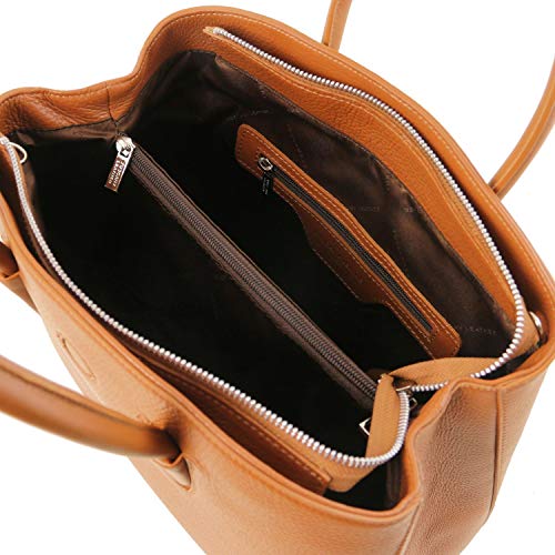 Tuscany Leather Camelia Leather handbag Cognac