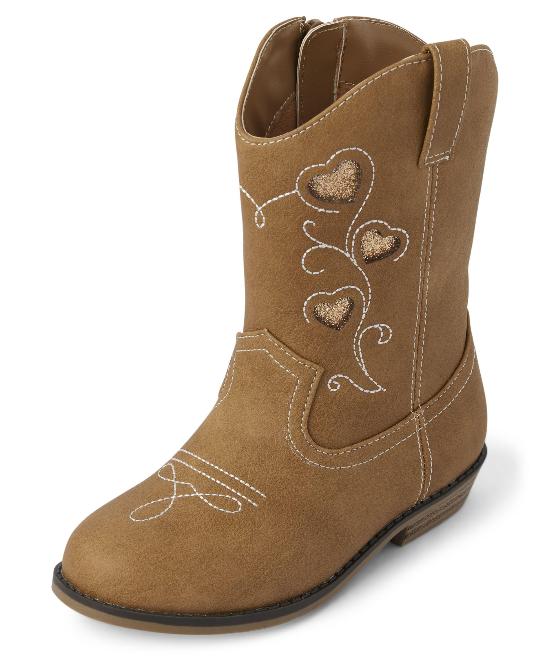 Gymboree,and Toddler Classic Cowgirl Tall Riding Boots,Pink Cowgirl,Youth 13