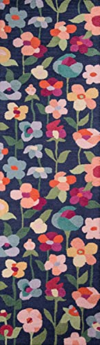 Momeni Newport Collection Area Rug, 8'0" x 10'0", Navy