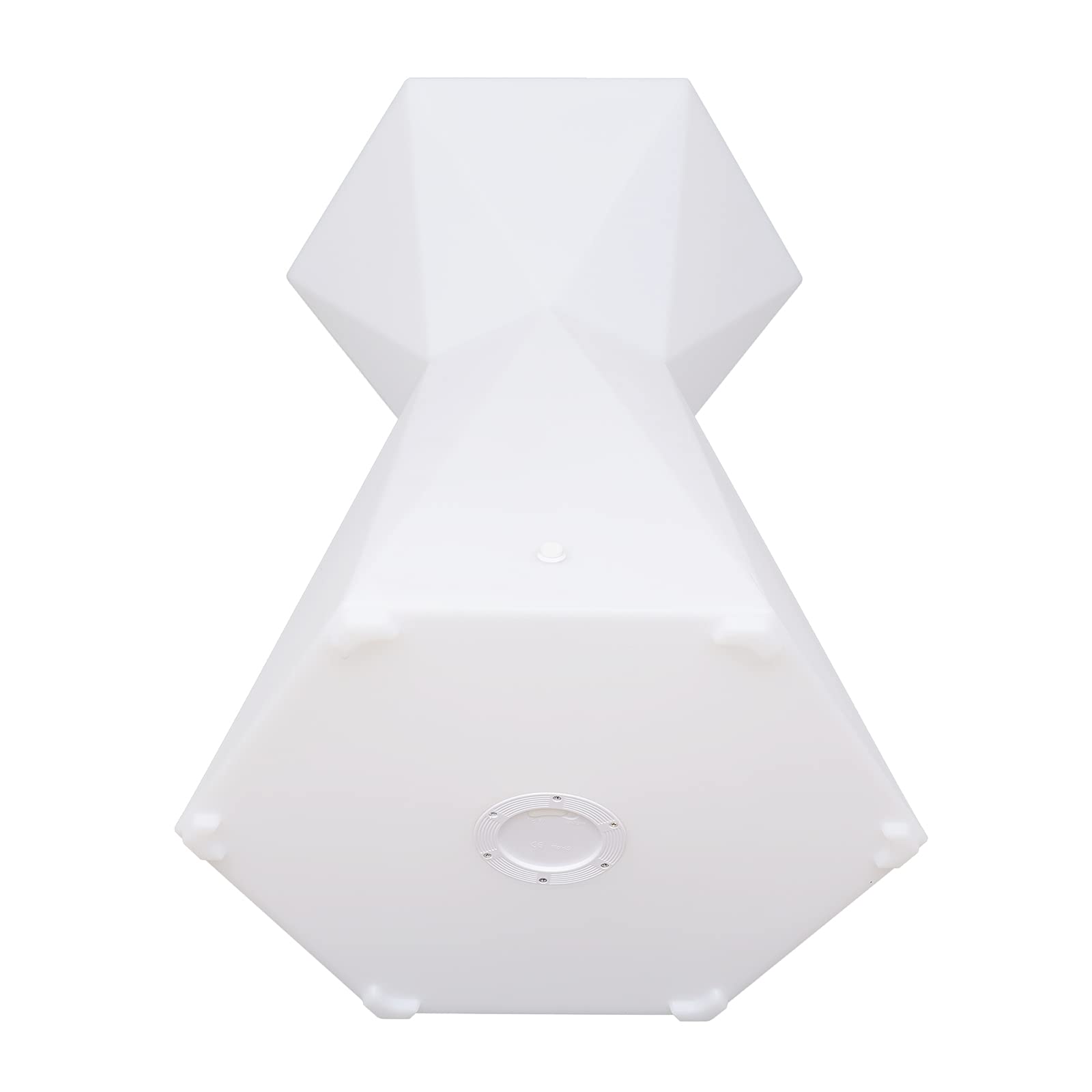 AKaSping LED Bar Table 19" Cocktail Tables with Remote Control 16 RGB Changing-Color Pub Table Hexagon Bistro Coffee Table Outdoor Light Up Bar Table Light Up Furniture