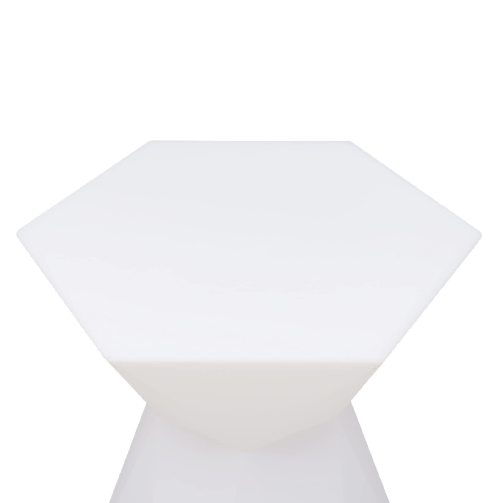 AKaSping LED Bar Table 19" Cocktail Tables with Remote Control 16 RGB Changing-Color Pub Table Hexagon Bistro Coffee Table Outdoor Light Up Bar Table Light Up Furniture