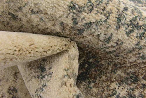 Unique Loom Tuareg Collection Vintage Distressed Traditional Area Rug, 2 ft 6 in x 10 ft, Beige/Green