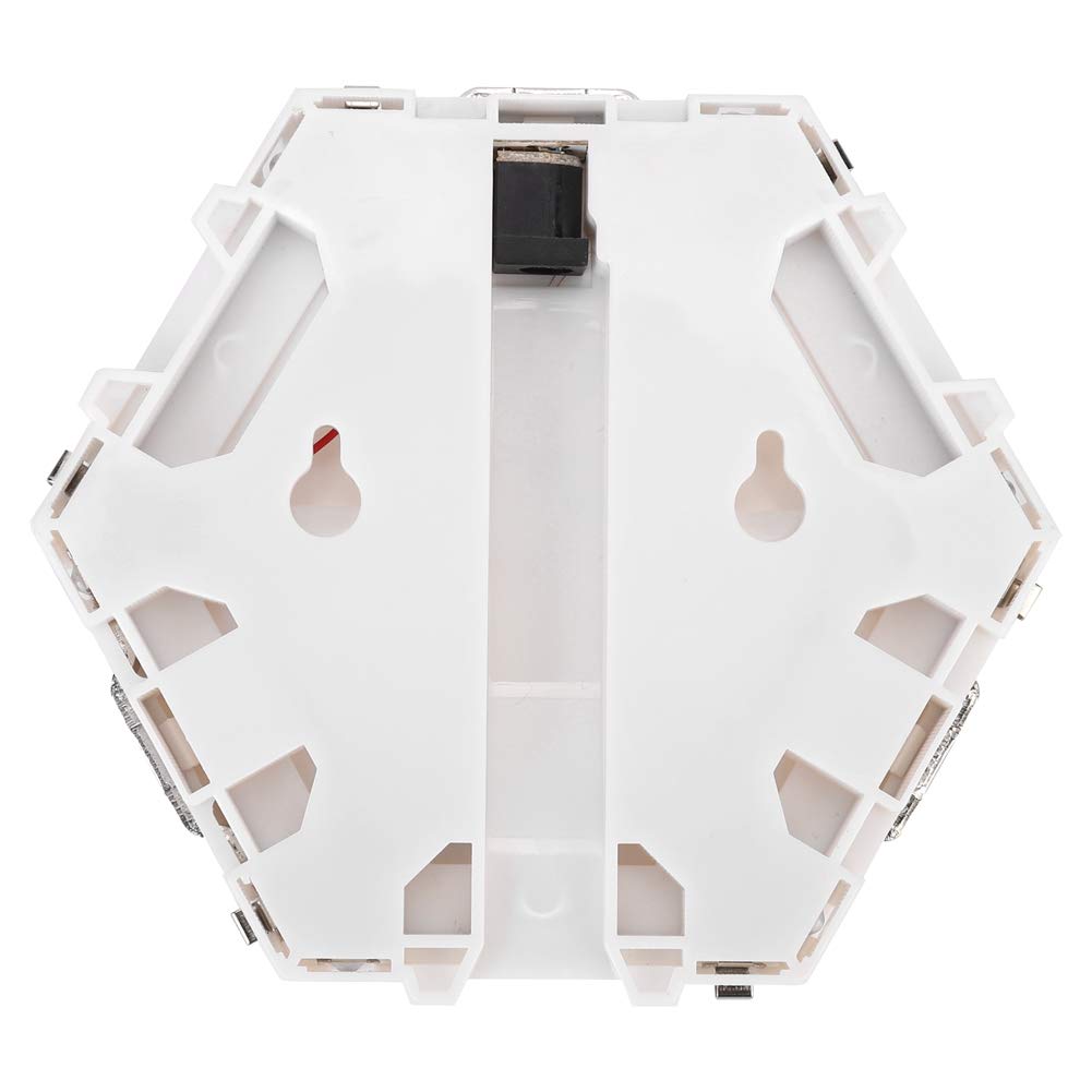 Hexagon Lights, Hexagon Led Lights, Hex Lights for Wall Led Light Wall Panels for Living Room, Bedroom, Led Wall Decor, 100V-240V (5 Lights with Power Supply EU Plug)