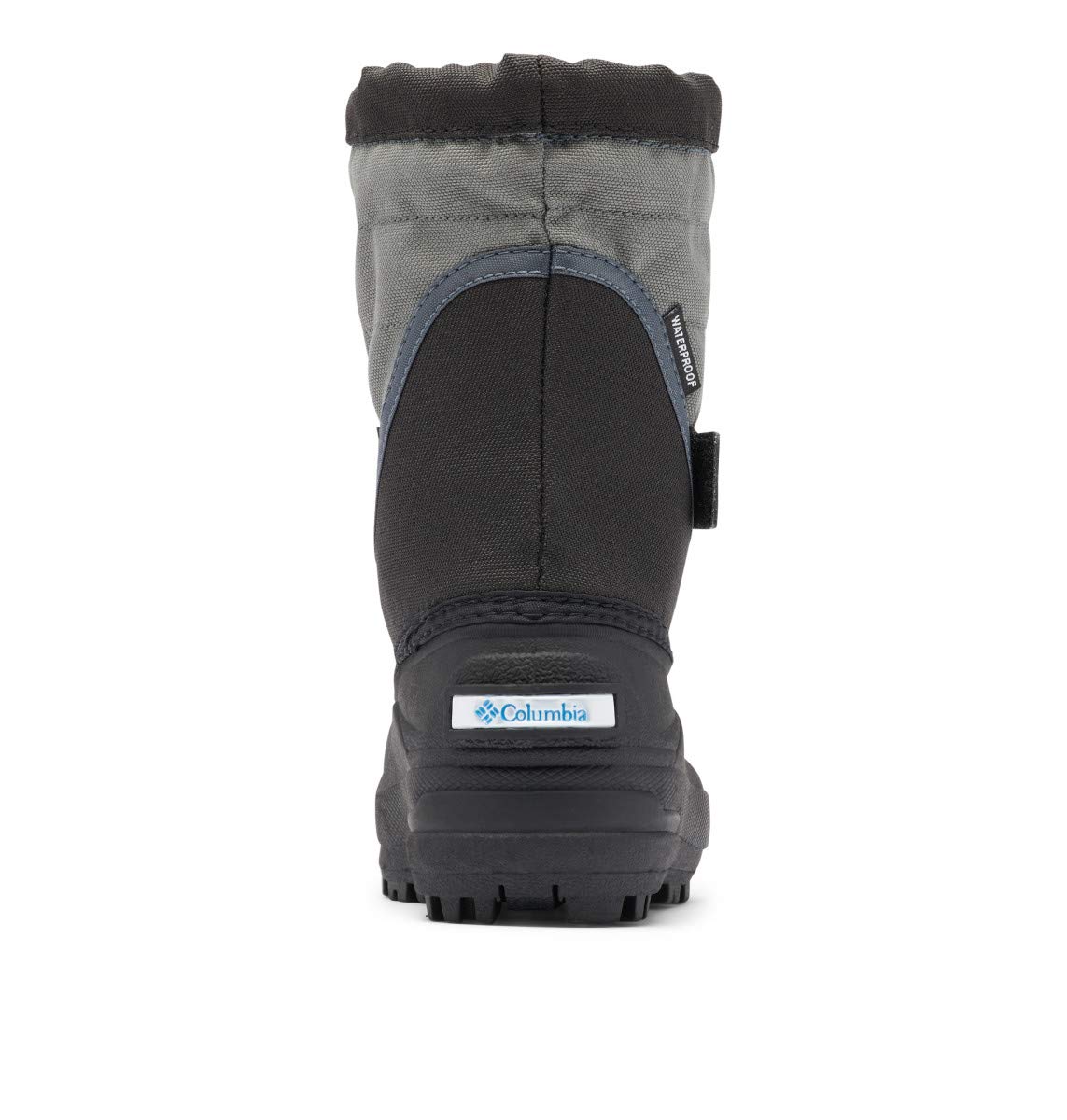 Columbia girls Powderbug Plus Ii Snow Boot, Black/Hyper Blue, 3 Big Kid US