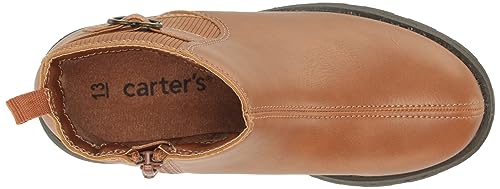 carter's Girls Lena Fashion Boot, Tan, 5 Toddler