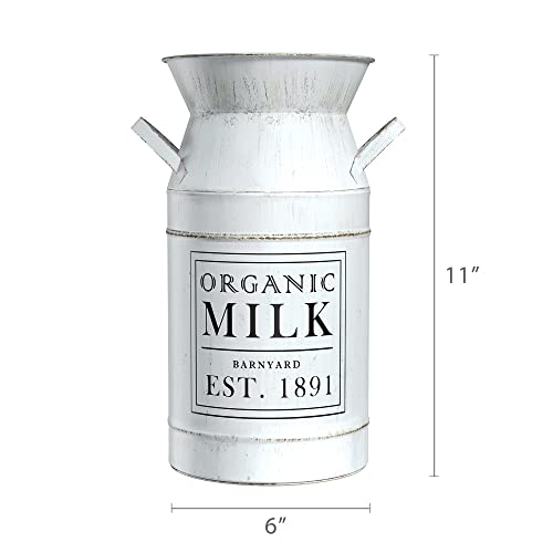 Barnyard Designs Decorative Milk Can Rustic Primitive French Country Home Decor 11β x 6β