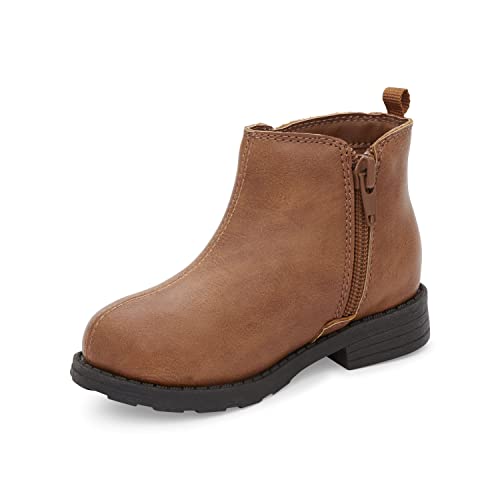carter's Girls Lena Fashion Boot, Tan, 5 Toddler