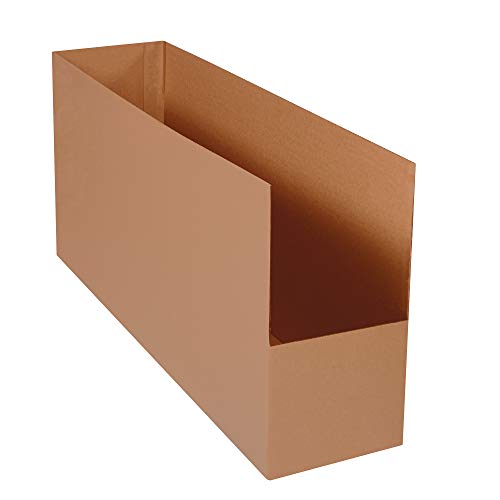 Partners Brand PBINW102042 Warehouse Rack Bins, 10" x 42" x 20", Kraft (Pack of 10)