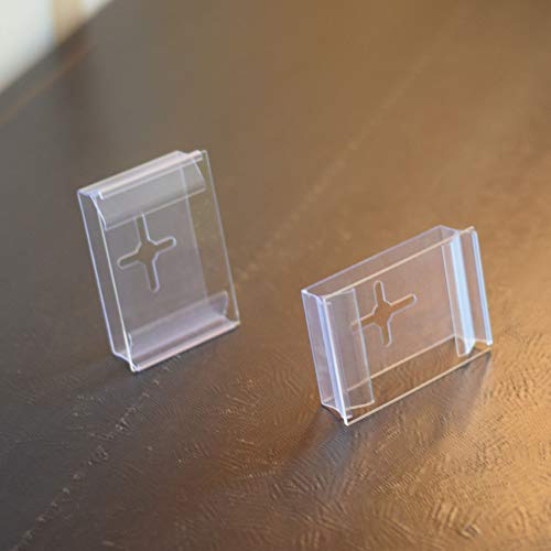 CollectorMount Photo Mount 1 Pack, Clear Picture Frame, Wall Mount or Shelf Stand, Vertical or Horizontal, 2.5β x 3.5β