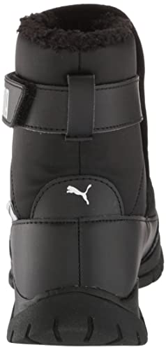 PUMA Kids Nieve Winter Boot Snow Black Whit, 10 US Unisex Toddler