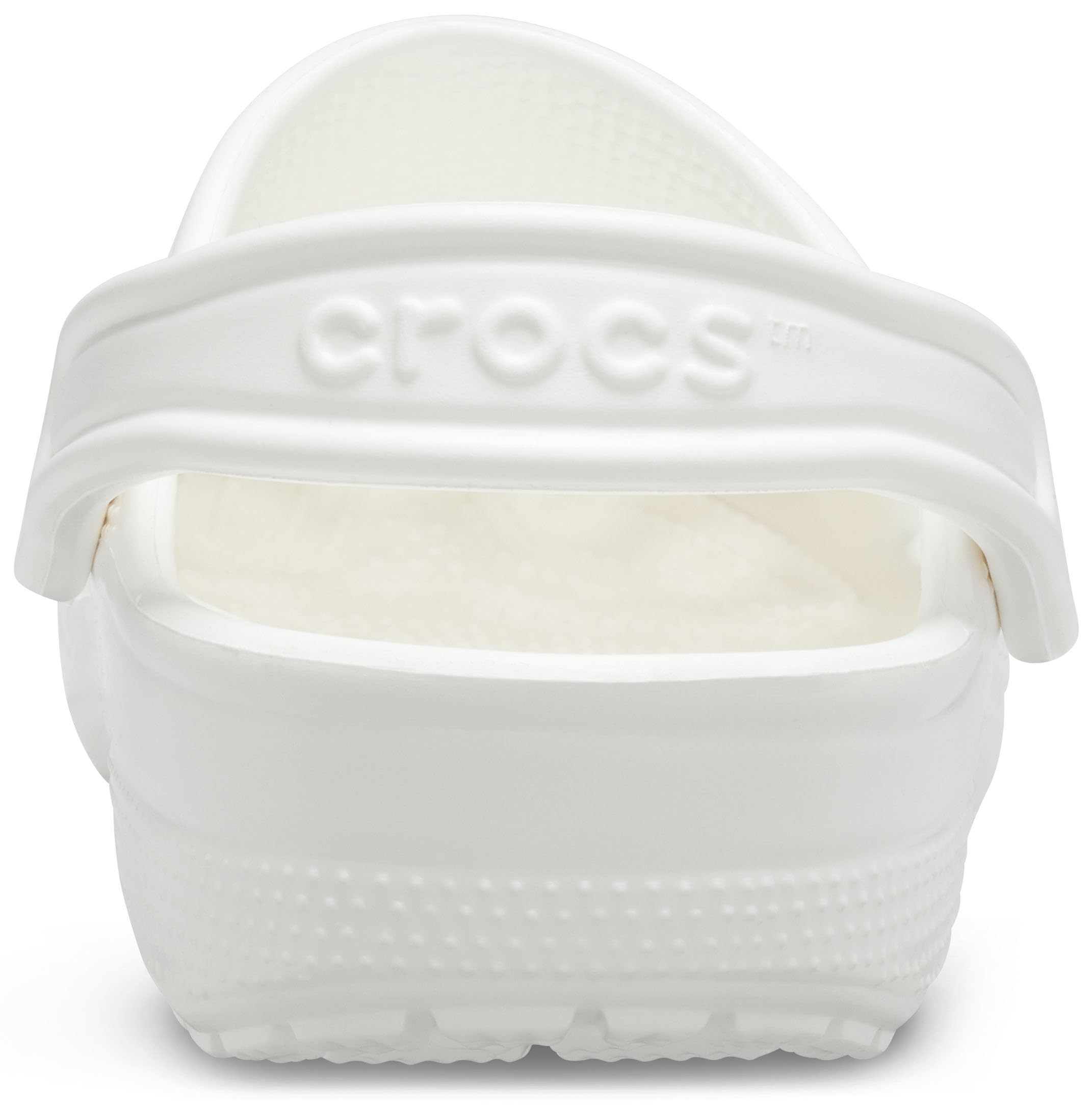 Crocs Unisex-Adult Classic Clogs (Best Sellers), White, 8 Men/10 Women