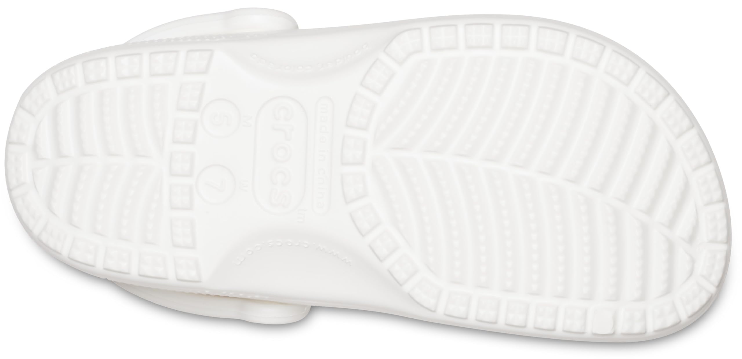 Crocs Unisex-Adult Classic Clogs (Best Sellers), White, 8 Men/10 Women