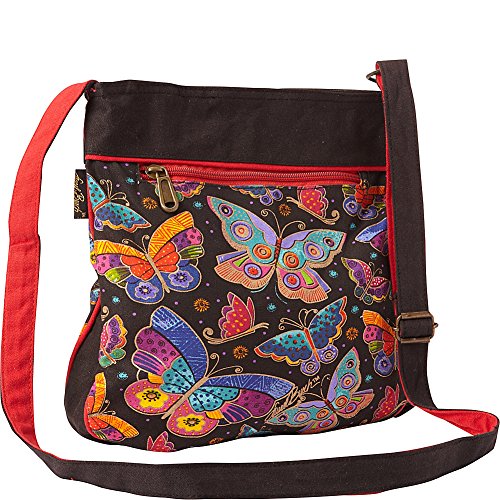Laurel Burch Butterflies Crossbody Bag (Multi)