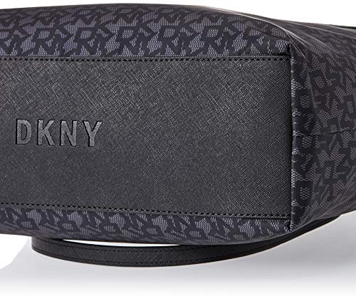 DKNY Casey Large Logo Tote Black Logo One Size