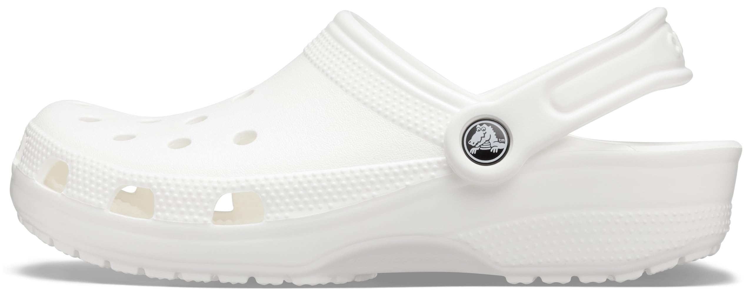 Crocs Unisex-Adult Classic Clogs (Best Sellers), White, 8 Men/10 Women