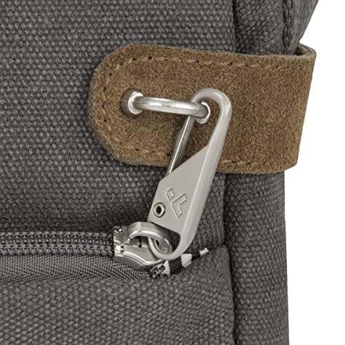 Travelon Anti-theft Heritage Crossbody Bag, Pewter