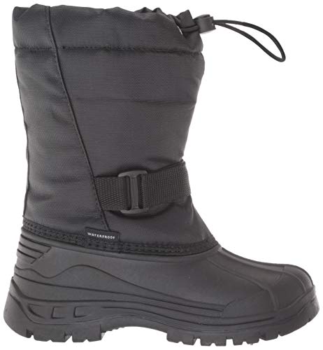 Arctix Kids Powder Winter Boot, Black, 12 Little Kid