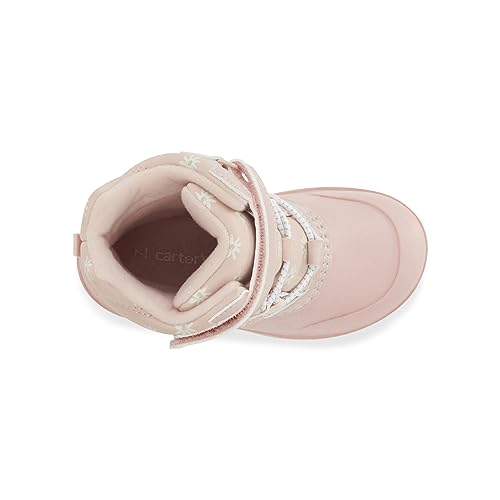 Carter's Kids Parker Boot, Pink, 8 US Unisex Toddler