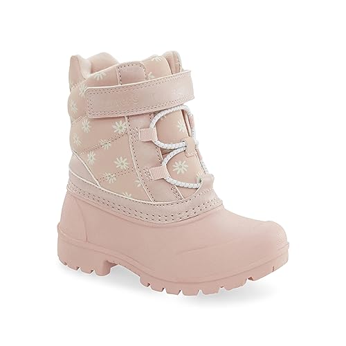 Carter's Kids Parker Boot, Pink, 8 US Unisex Toddler
