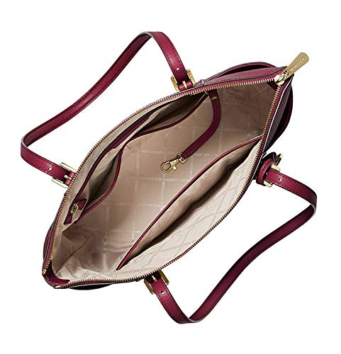 Michael Kors Jet Set Item East West Top-Zip Tote Berry One Size