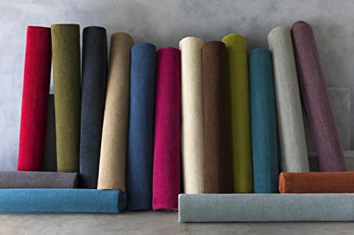 Brockton Solid Wool Modern Farmhouse Area Rug - Suitable for Living Room Bedroom -0 Wool - Hand Loomed - Medium Pile - Beige, Cream - 6' x 9'