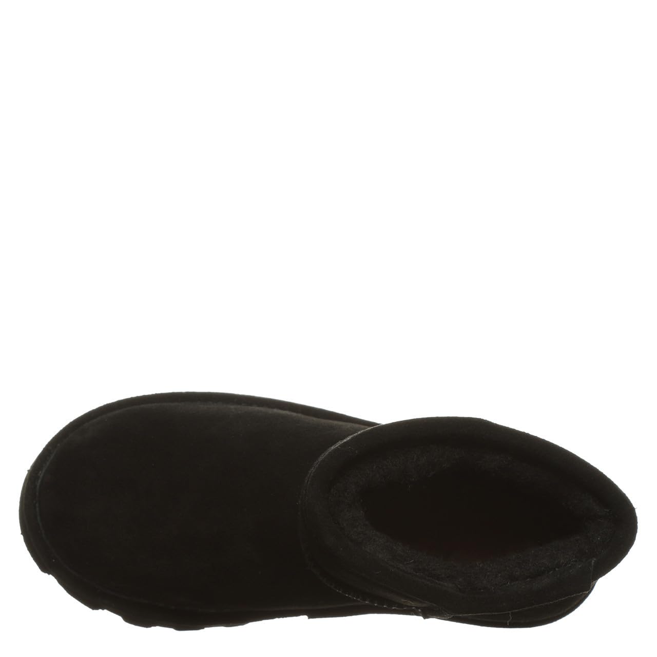 BEARPAW Alyssa Youth Black Size 2 | Youth 's Ankle Boot | Youth 's Slip On Boot | Comfortable Winter Boot