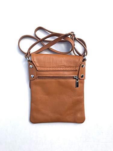 LaGaksta Ashley Very Small Crossbody Bag Leather Tan