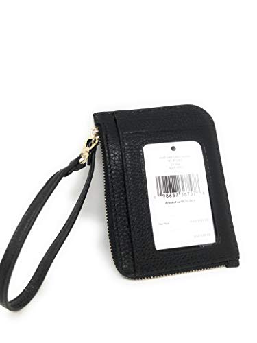 Kate Spade New York Small Card Holder Wristlet Soft Leather Black