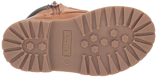 Carter's Roy Boot, Tan, 3 US Unisex Big Kid