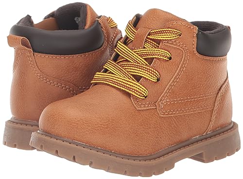 Carter's Roy Boot, Tan, 3 US Unisex Big Kid