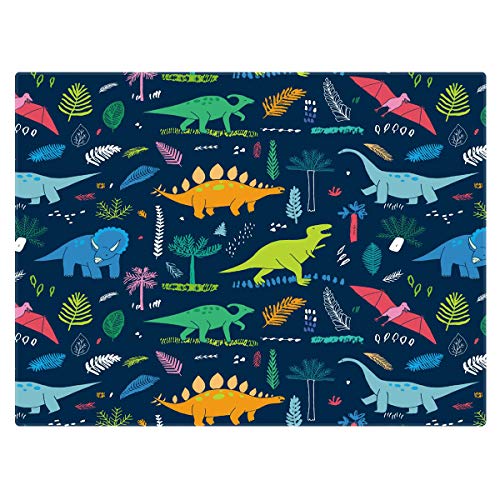Area Rug Cute Dinosaur Area Rug for Living Room Bedroom Playing Room 5'x6'