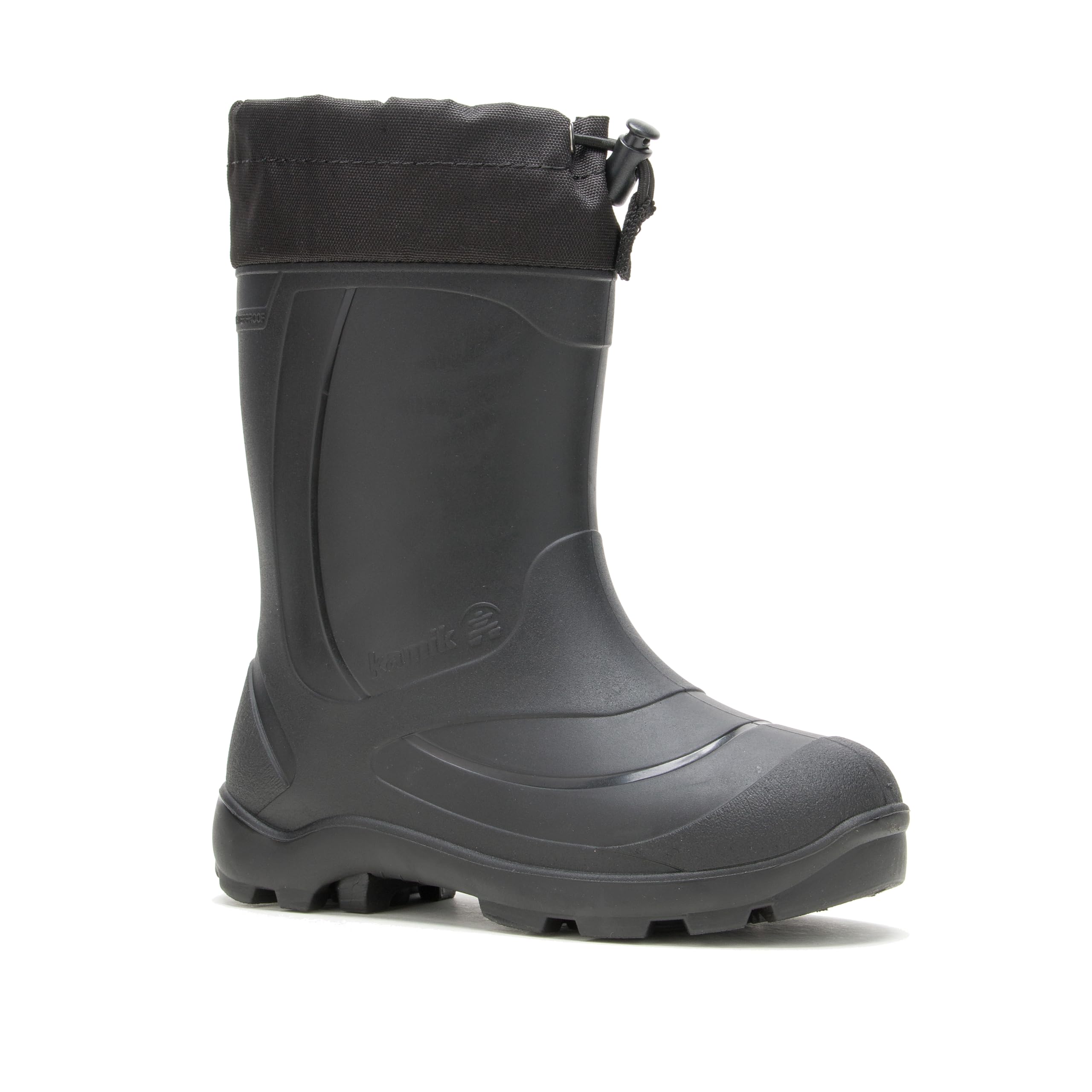 Kamik Kids Snobuster1, 3-Season Insulated Waterproof Boots,Black,12