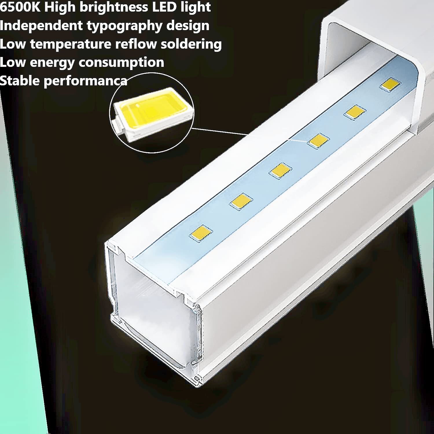 Hexagon LED Garage Light, Super Bright 106W 12600LM 65000K Daylight White LED Car Garage Light, 3 Hexagonal Grids for Garage, Shopping Mall, Workshop and Car Detailing etc. 82.67x82.67inch