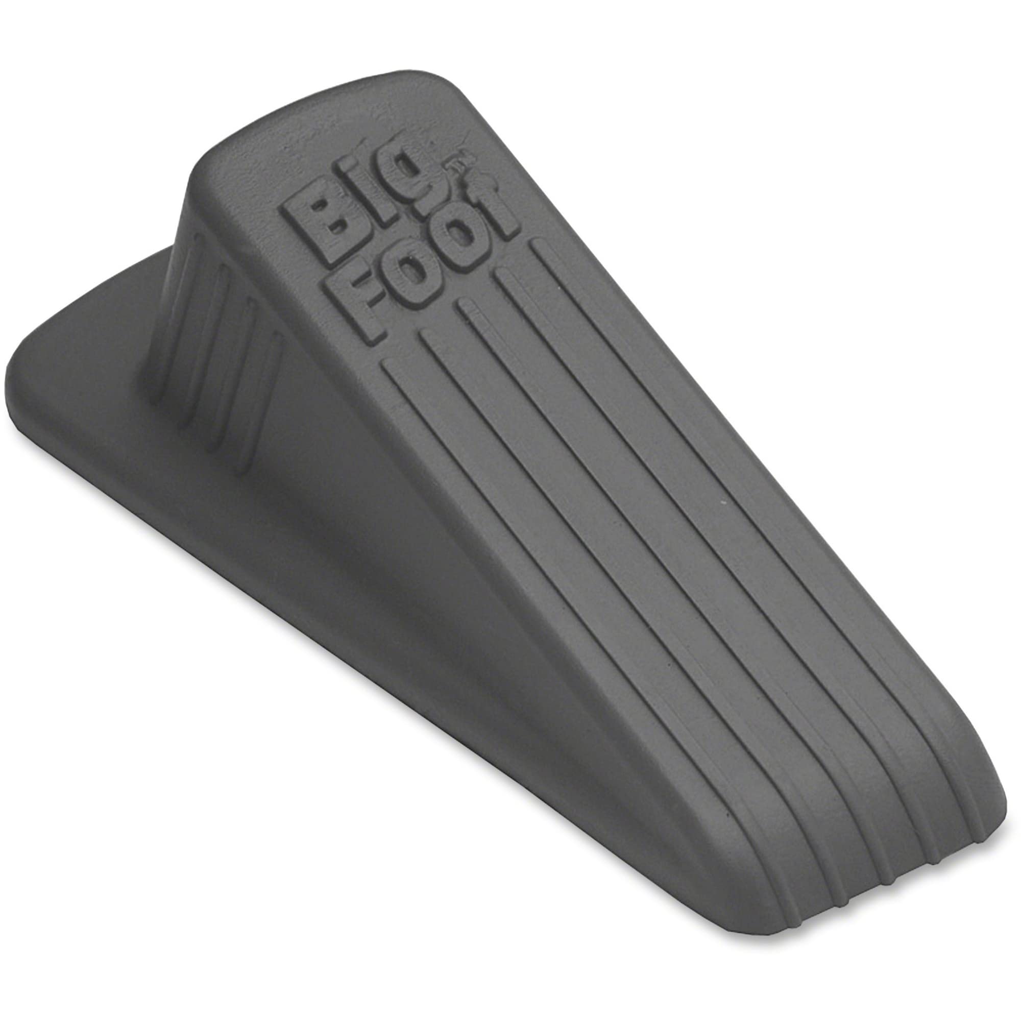 Master Caster Big Foot Doorstop, 4.75 x 2 x 1.25 Inches, Gray, 1/Pack (00941)
