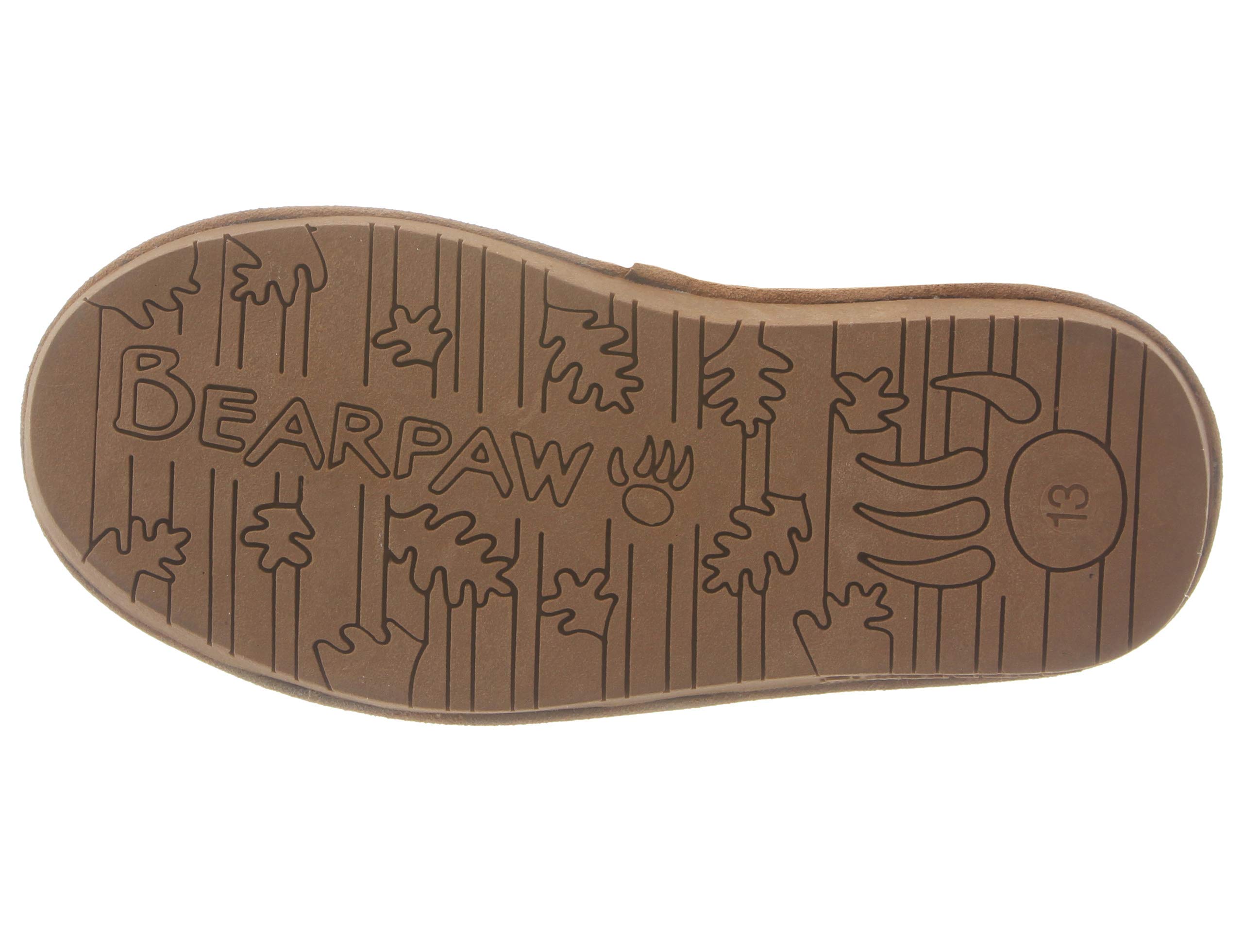 BEARPAW Emma 6.5 Inch Hickory II Boot 13 Wide Little Kid