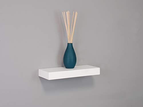 kieragrace Stockholm Maine Floating Wall Shelf - White, 12"